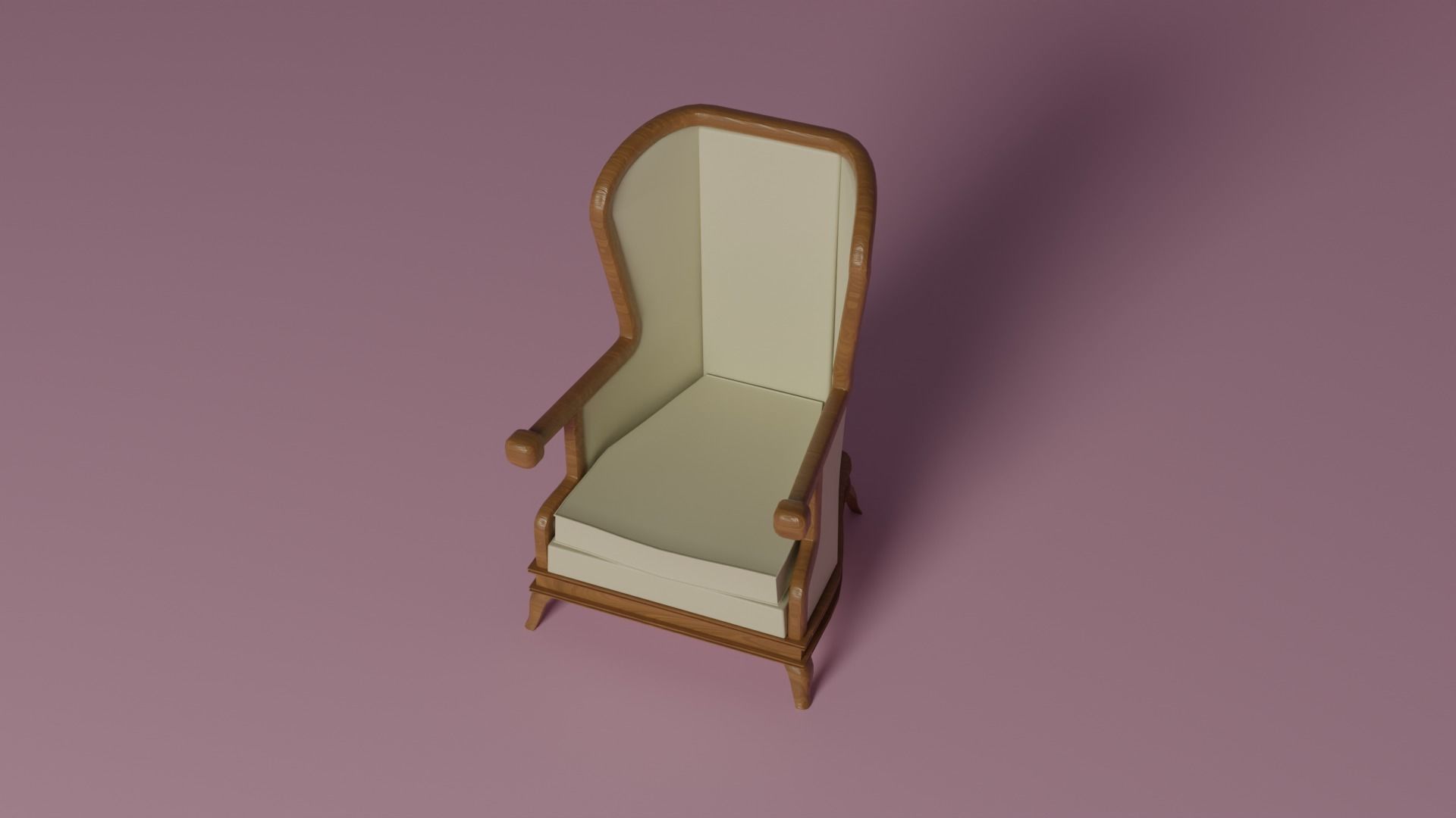 Fancy sofa chair 3D model | CGTrader