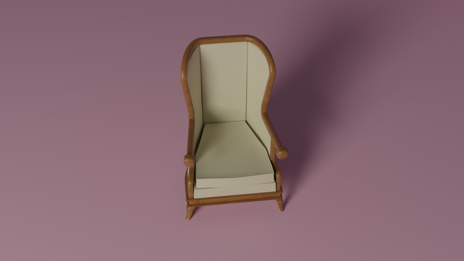 Fancy sofa chair 3D model | CGTrader