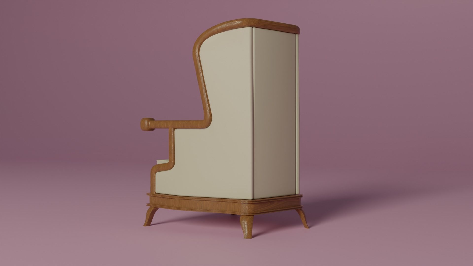 Fancy sofa chair 3D model | CGTrader