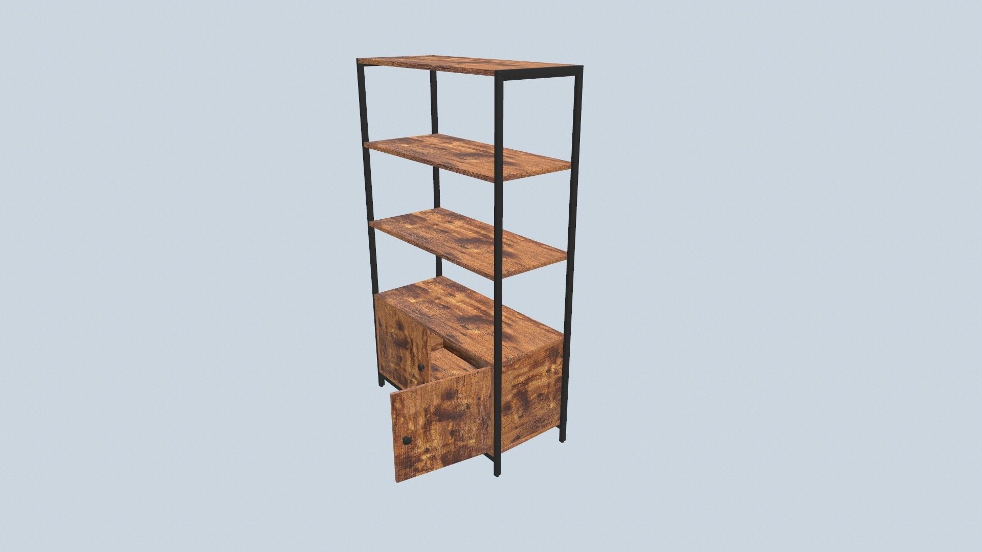 Book Shelf Storage 3D model | CGTrader