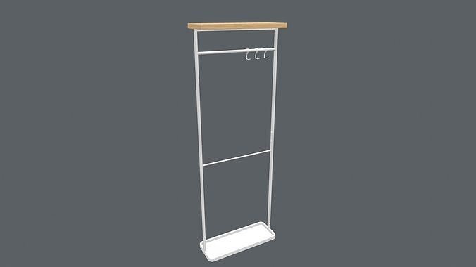 Clothes rack 3D model | CGTrader