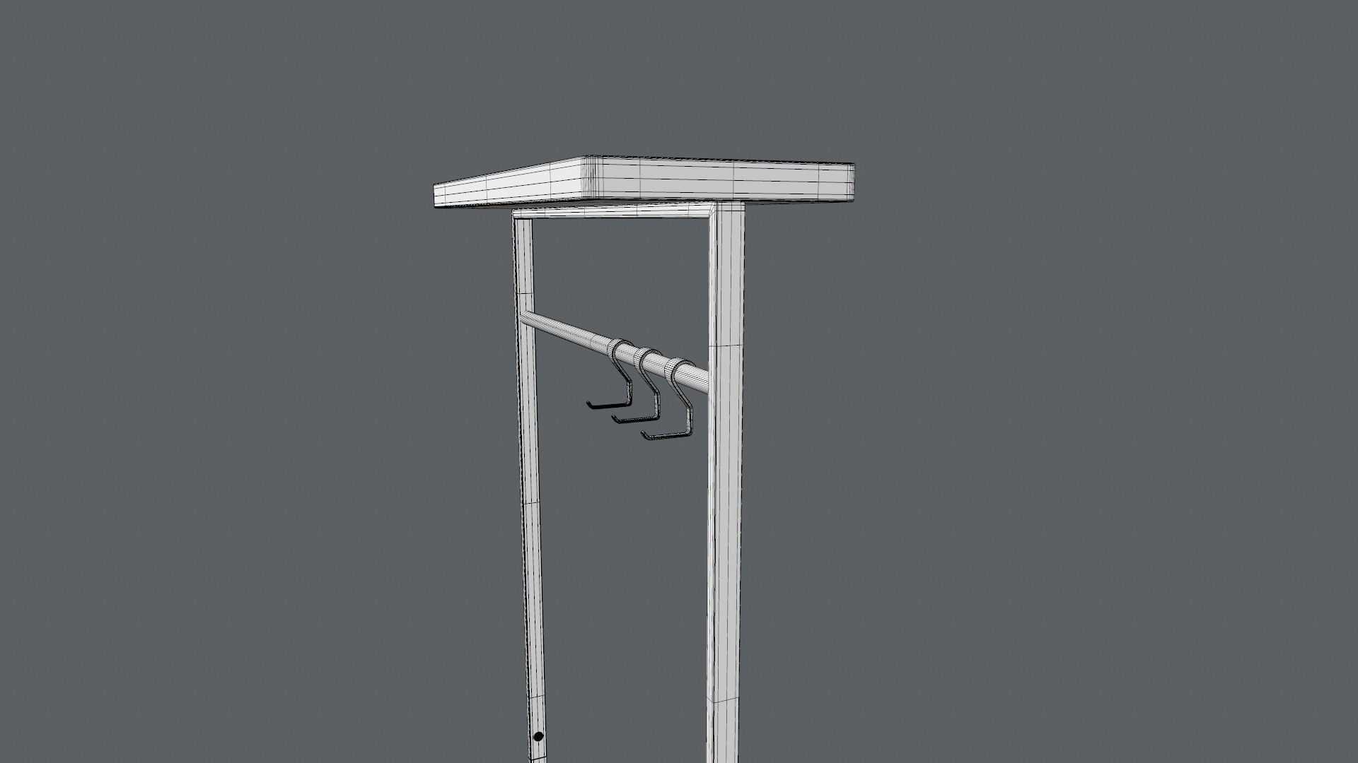 Clothes rack 3D model | CGTrader