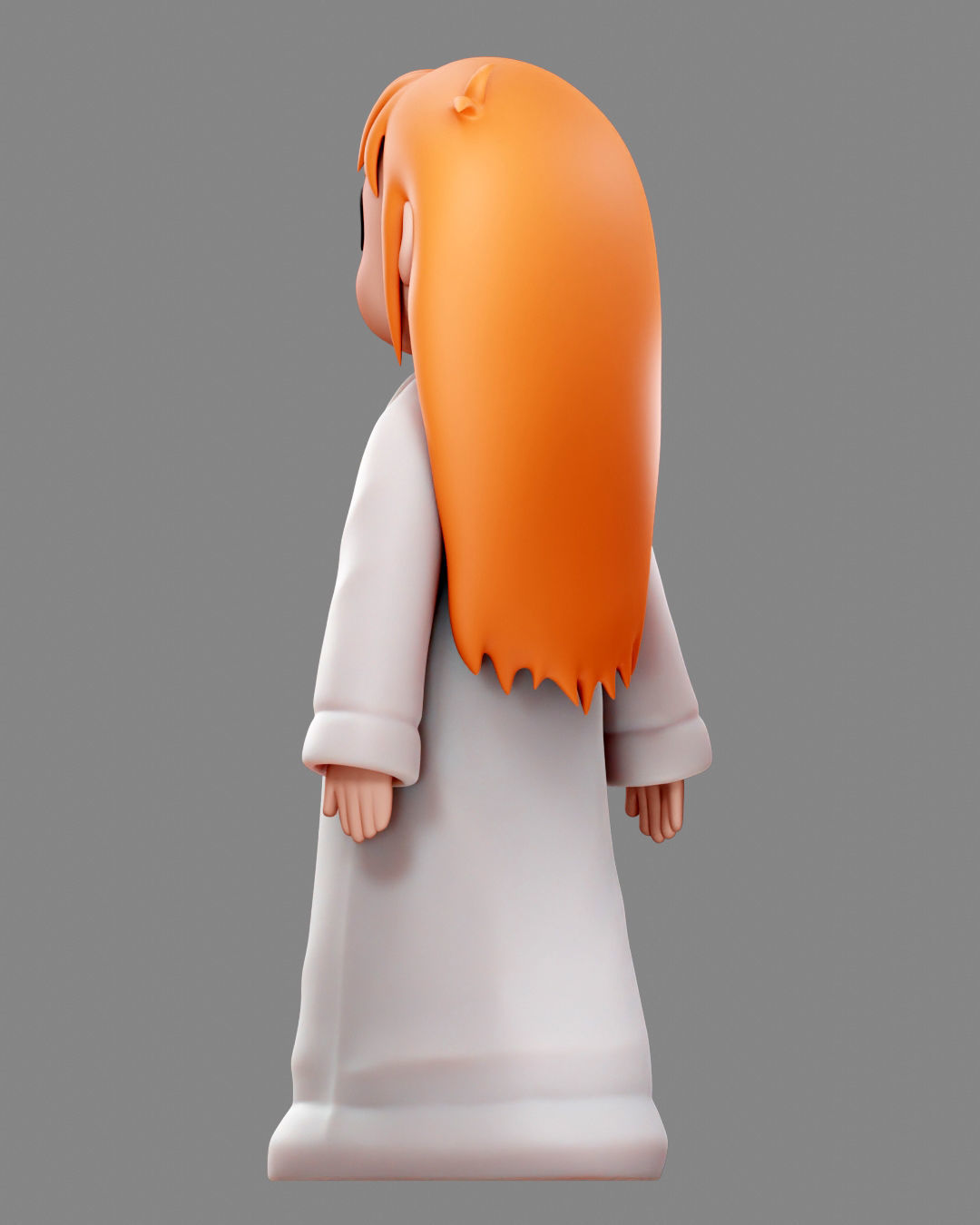 Hakase From Nichijou 3D free 3D model | CGTrader