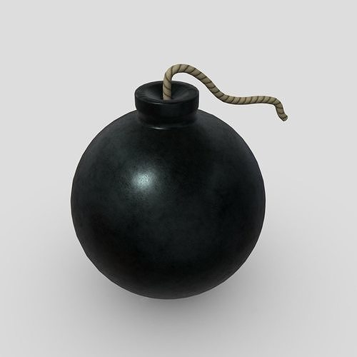 CC0 - Bomb free VR / AR / low-poly 3D model | CGTrader