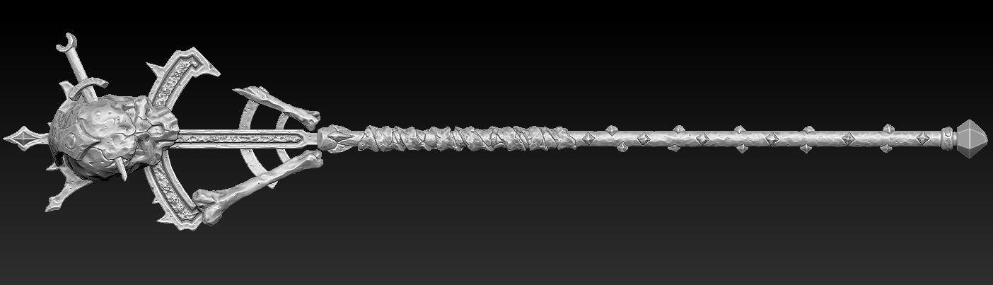 Undead weapons collection 3d print | CGTrader