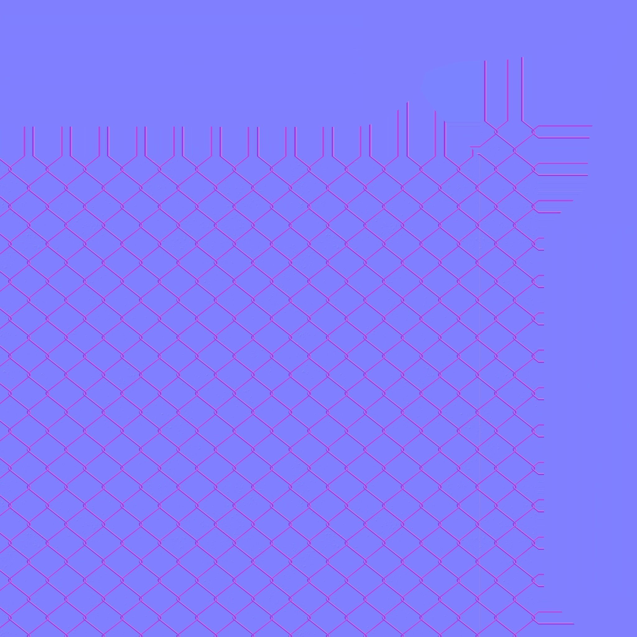 3D model wire barrier 3d model low poly VR / AR / low-poly | CGTrader