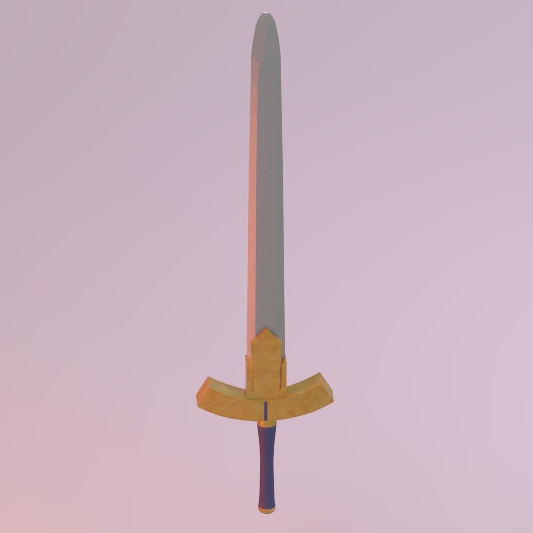 Excalibur Sword 3D model | CGTrader