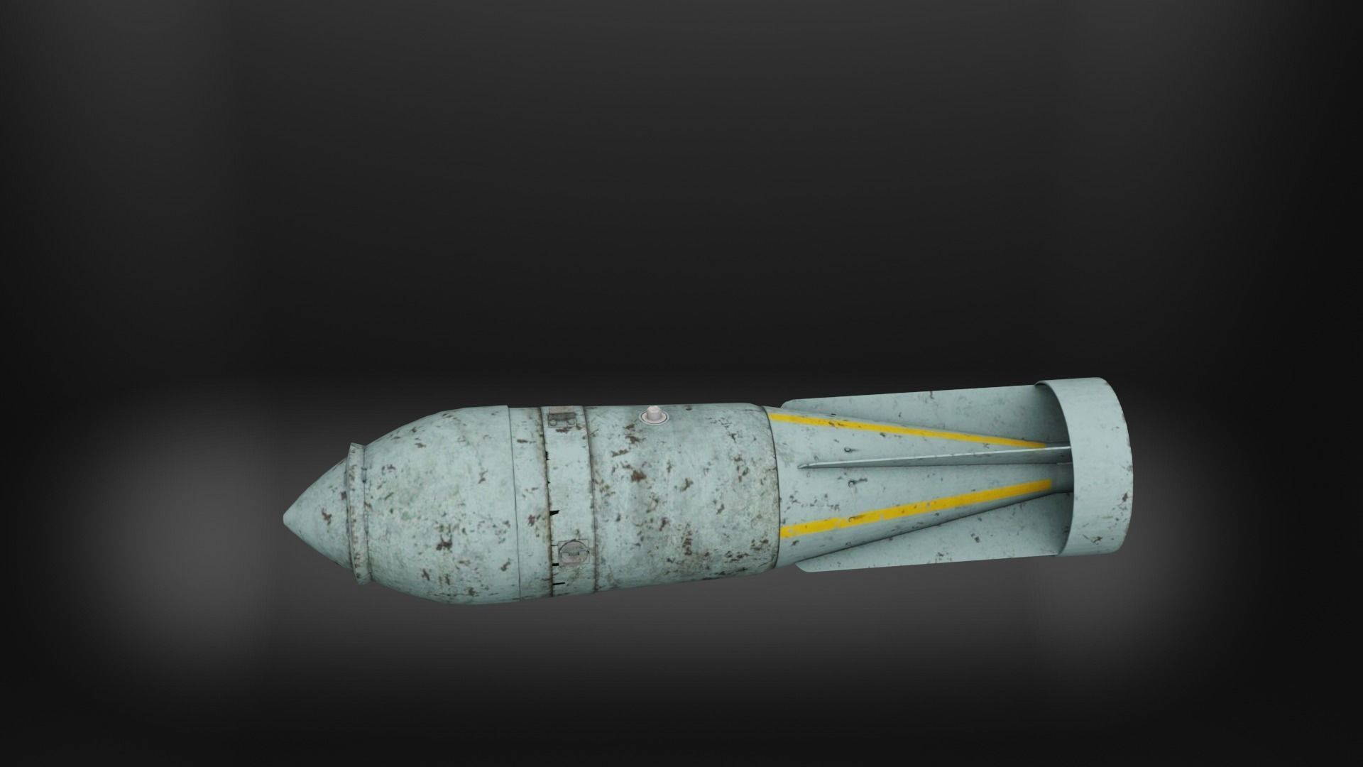 3D model German bombs assets Low-poly 3D model VR / AR / low-poly ...