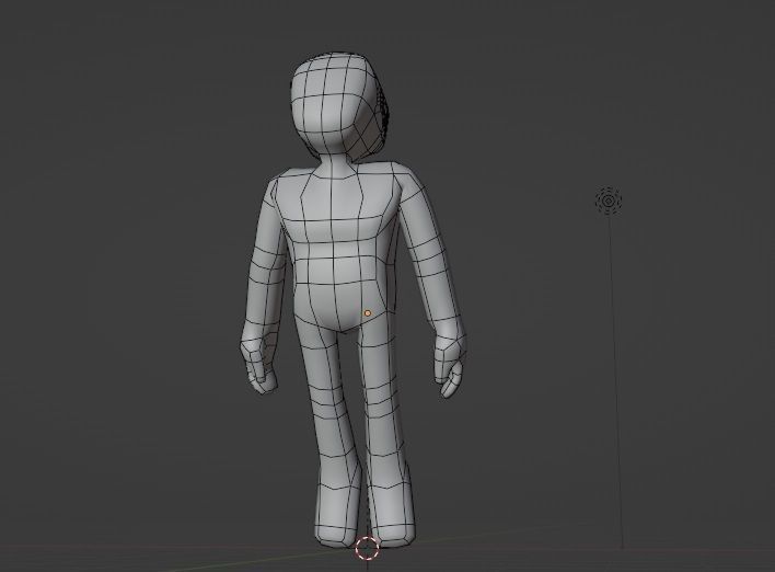 Low Poly Base Mesh Character free 3D model animated rigged | CGTrader