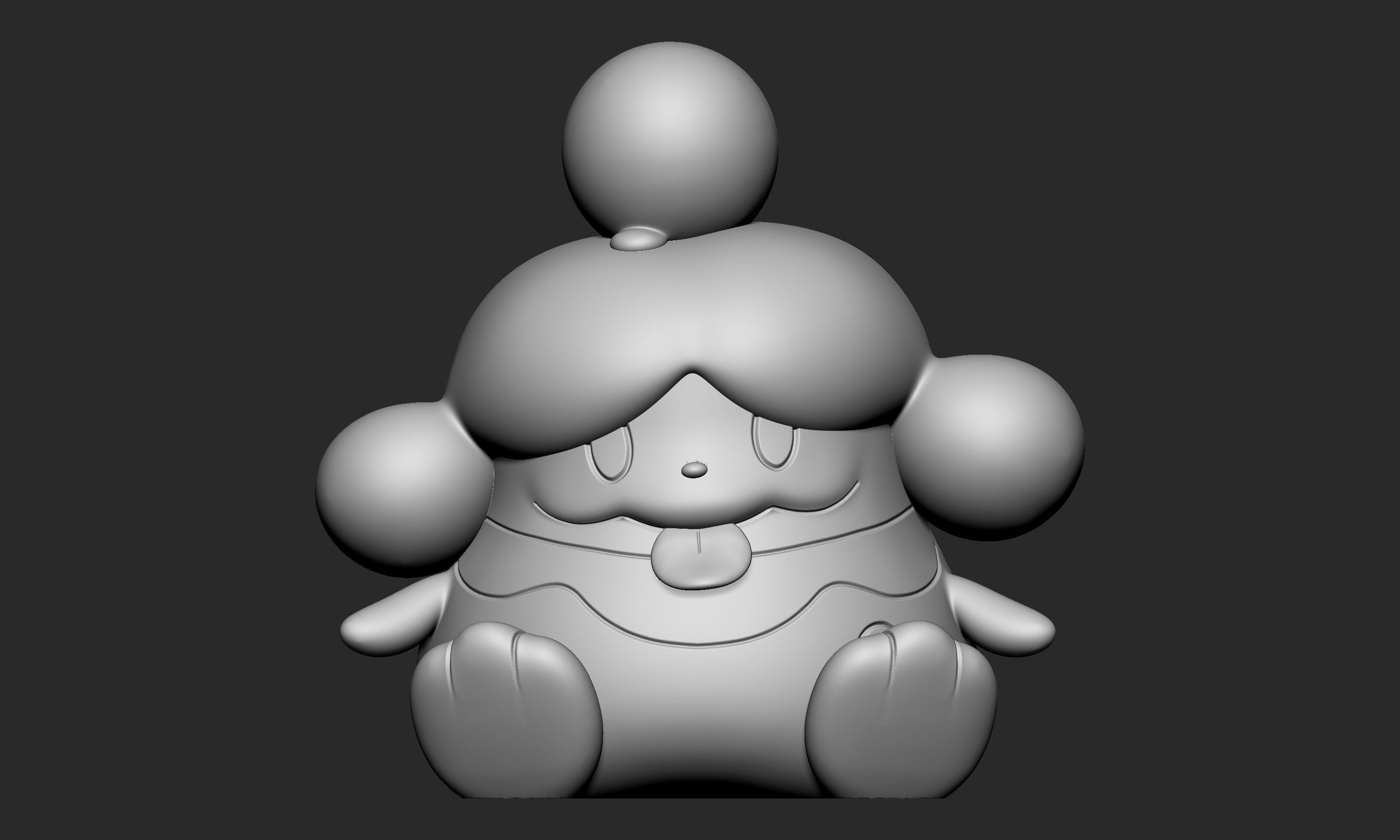 Pokemon - Slurpuff with 2 poses 3D model 3D printable | CGTrader