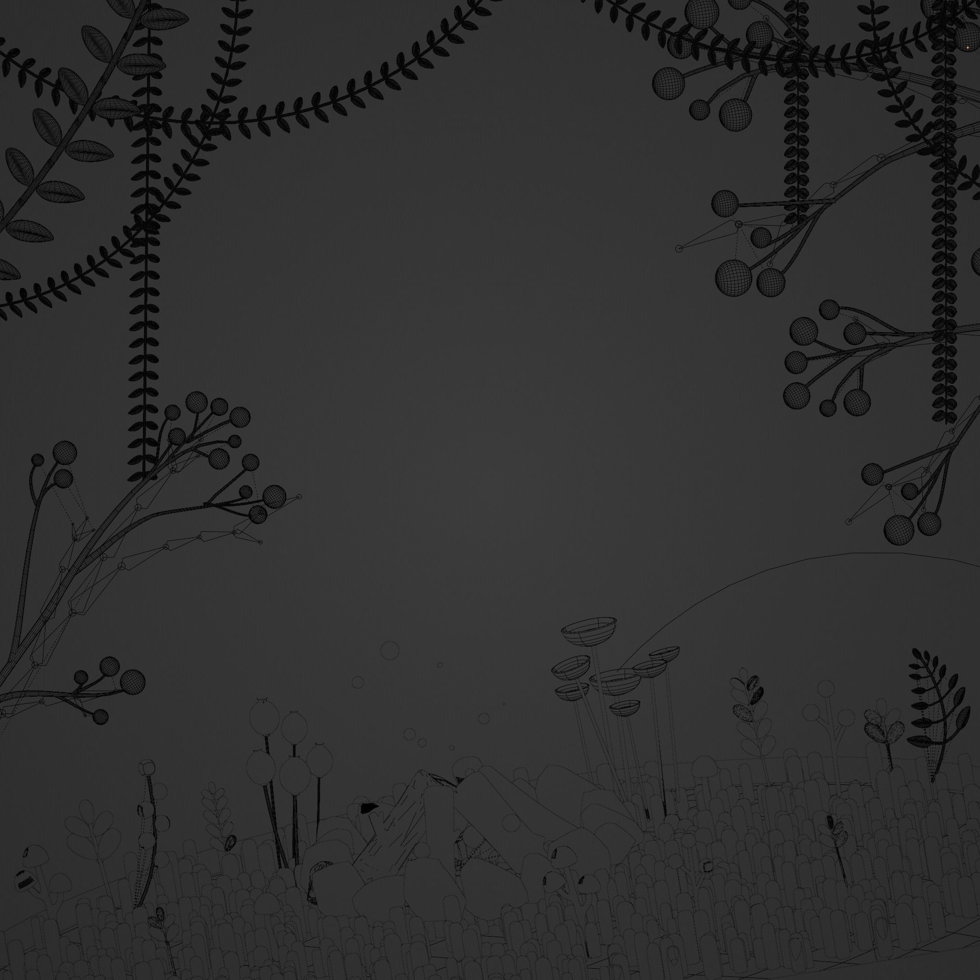 Stylized Plants Pack 3D model | CGTrader