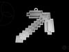 Minecraft Pickaxe Christmas Decoration 3D model 3D printable | CGTrader
