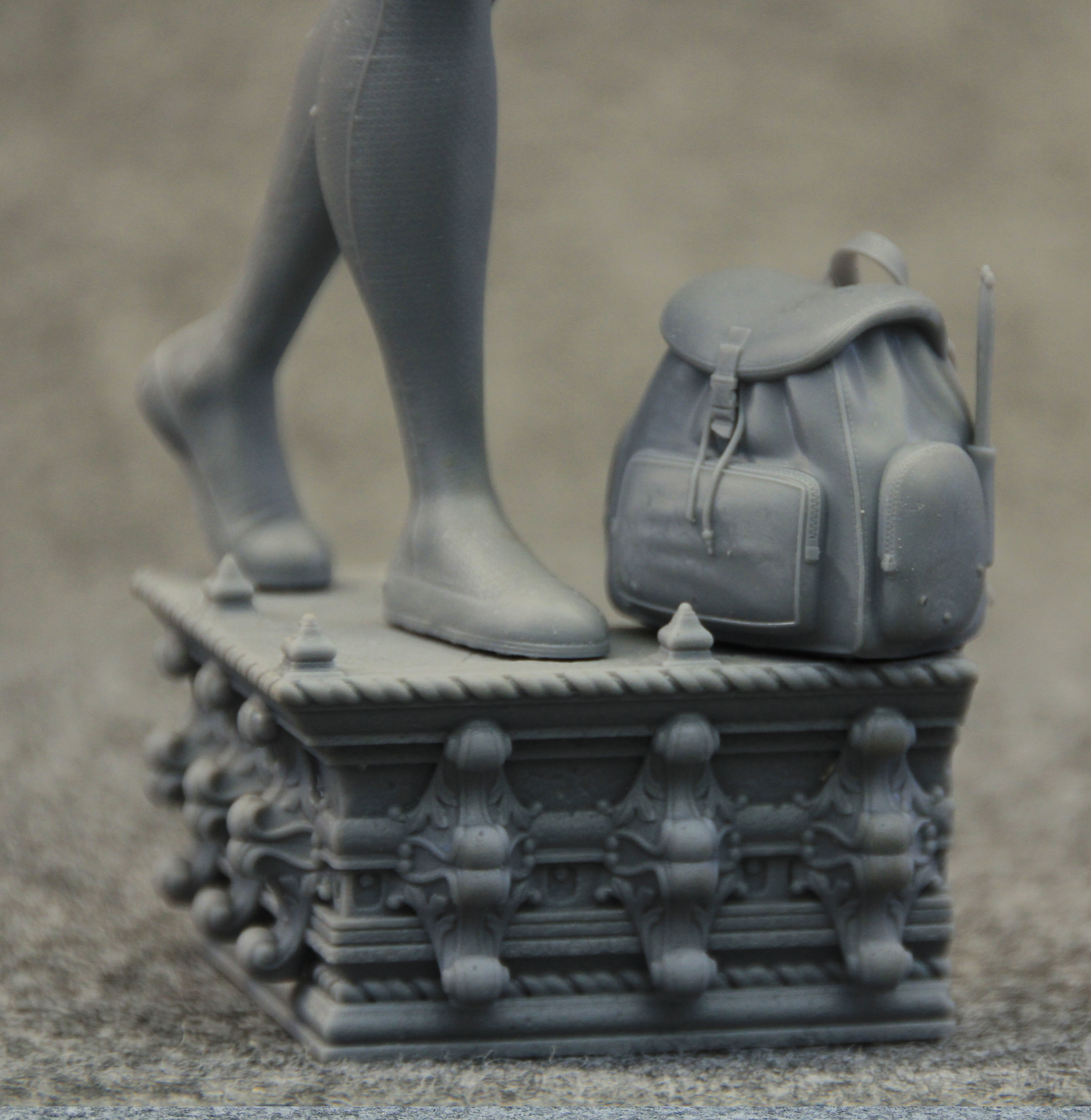 Spider Gwen - Ghost Spider STL 3D model 3D printable | CGTrader