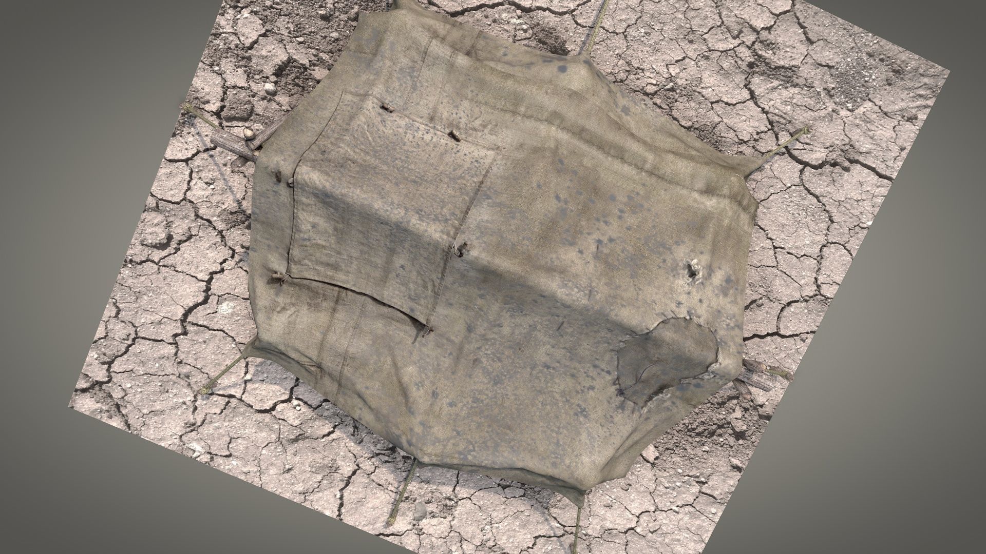 Survival Tent v6 3D model | CGTrader