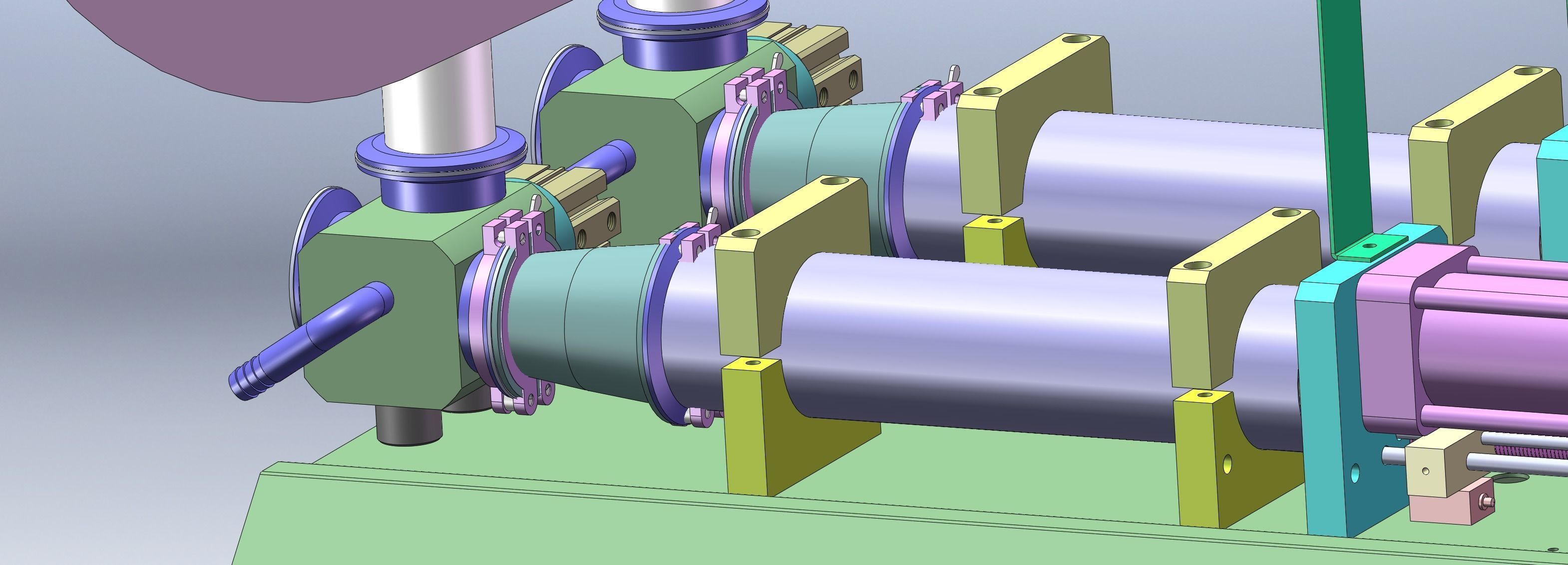 Liquid filling cylinder valve mechanism 3D model | CGTrader