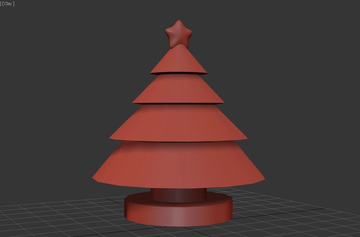 christmas tree free 3D model 3D printable | CGTrader