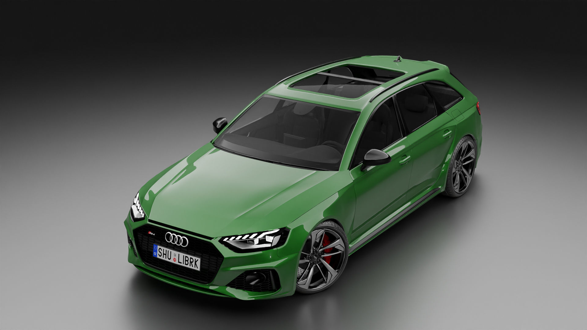 High detail Audi RS4 2022 B9 5 High poly 3D model 3D model | CGTrader