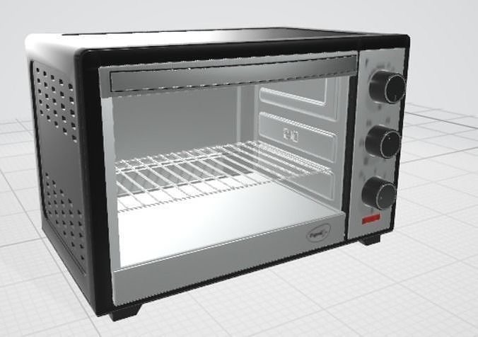 Microwave Oven free VR / AR / low-poly 3D model | CGTrader