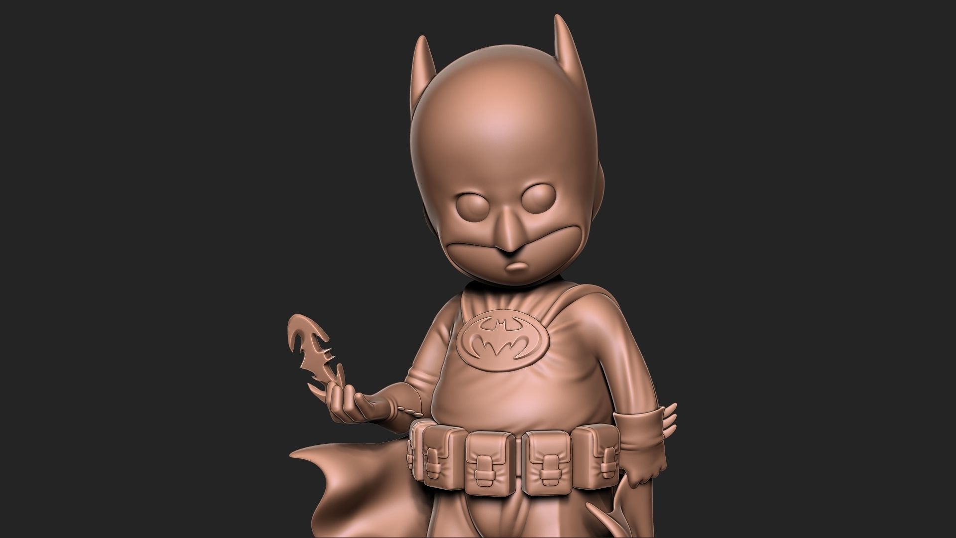 Batman Fan Art 3D model 3D printable | CGTrader