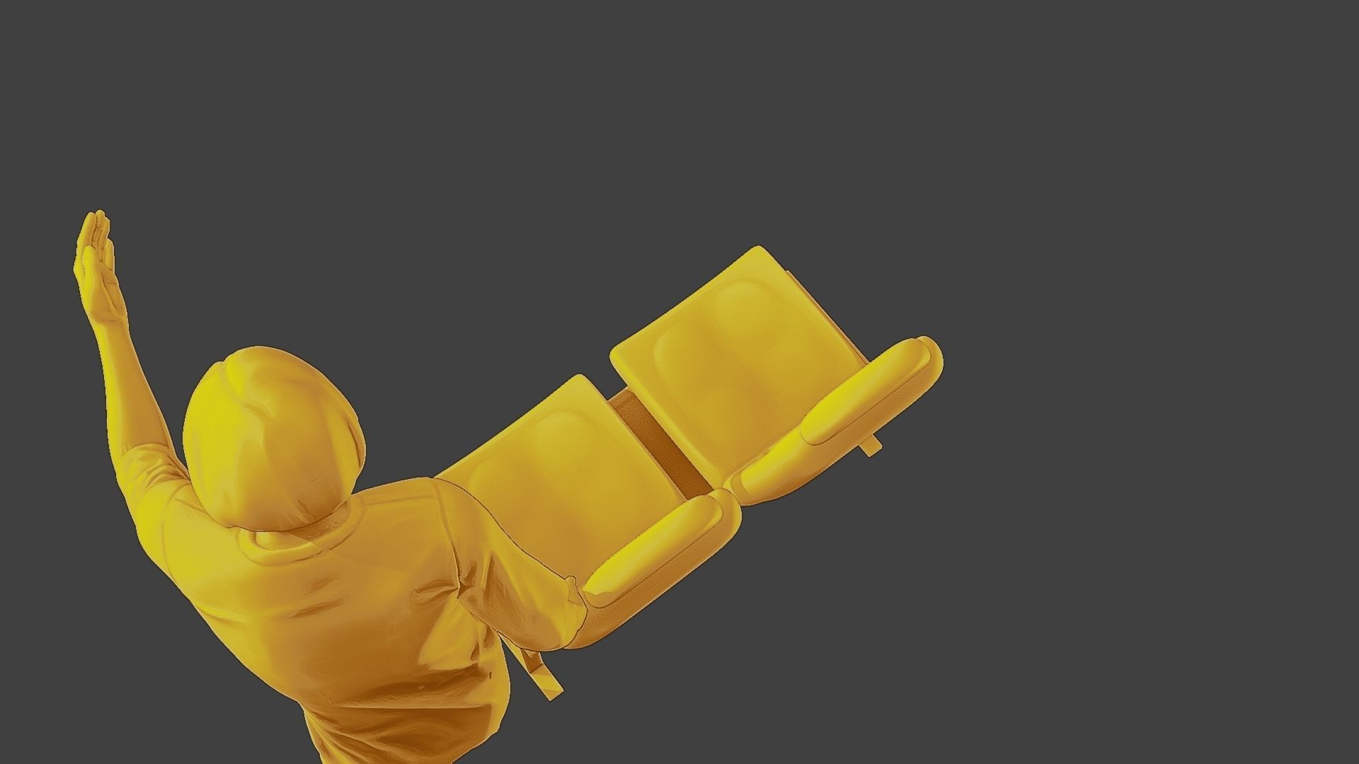 Soccer Player SP 015 3D model 3D printable | CGTrader