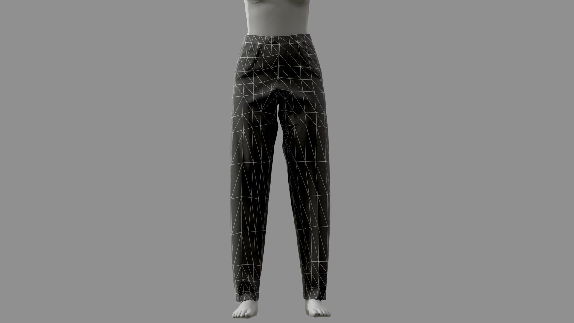 3D model Formal pant 01 VR / AR / low-poly | CGTrader