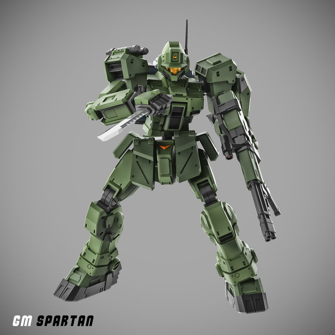 GM Spartan 3d Printable 100mm 3D model 3D printable | CGTrader