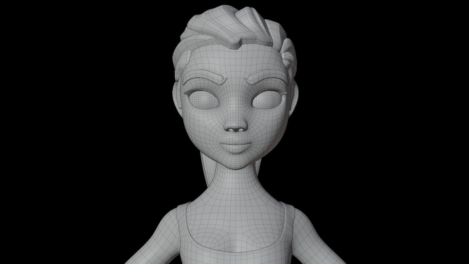 3D model Alice - 3D Stylized Character VR / AR / low-poly | CGTrader