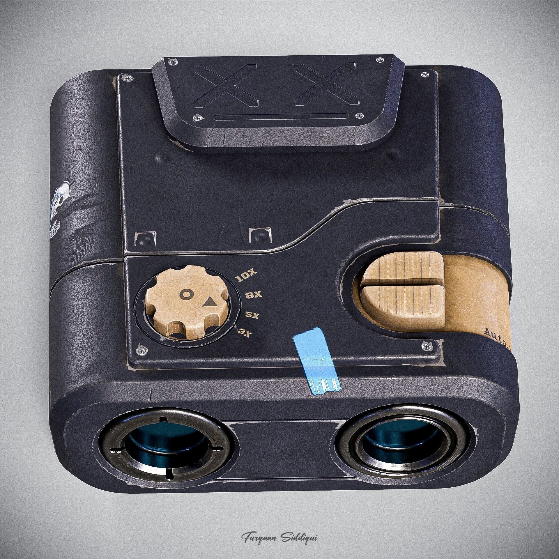 3D model Sci-fi Realistic Binocular VR / AR / low-poly | CGTrader