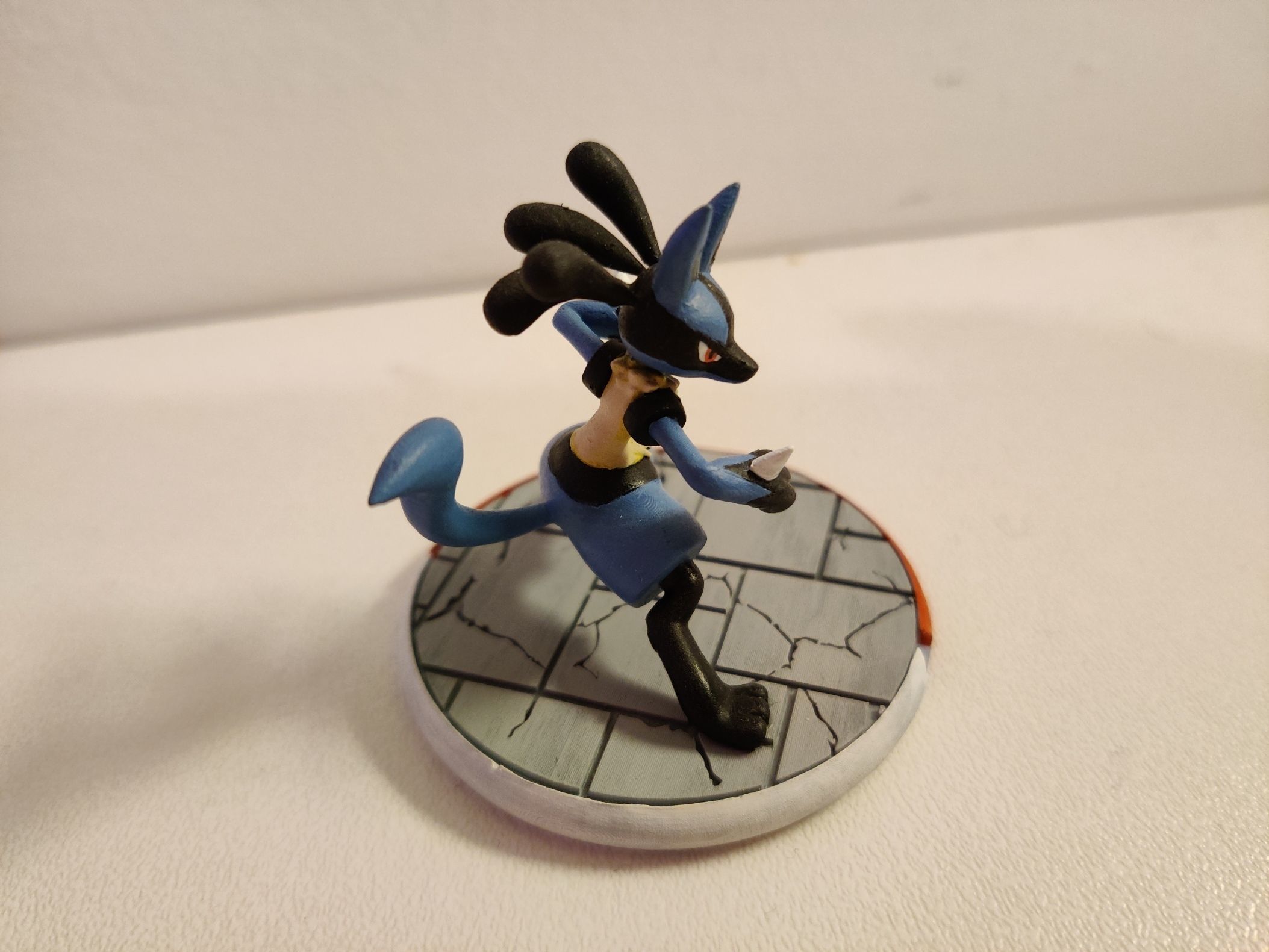 Lucario pokemon 3D print model 3D model 3D printable | CGTrader