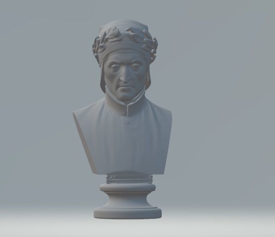 Dante Alighieri 3d model print 3D model 3D printable | CGTrader