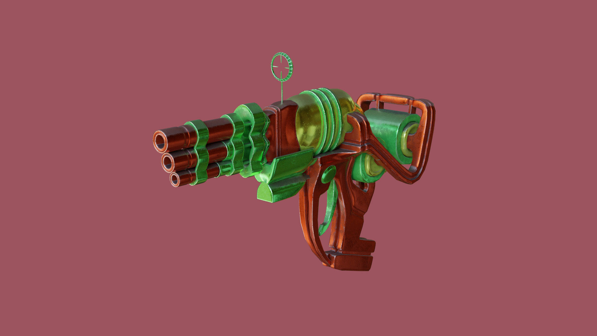 3D model Energy Gun VR / AR / low-poly | CGTrader