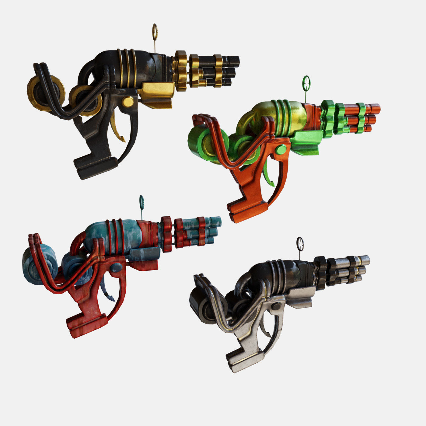 3D model Energy Gun VR / AR / low-poly | CGTrader