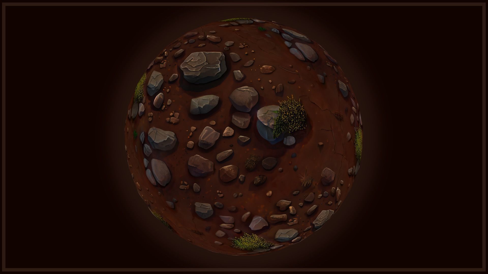 Ground - Earth and Rocks - 20 TEXTURES - Hand-painted -PACK 5 ...