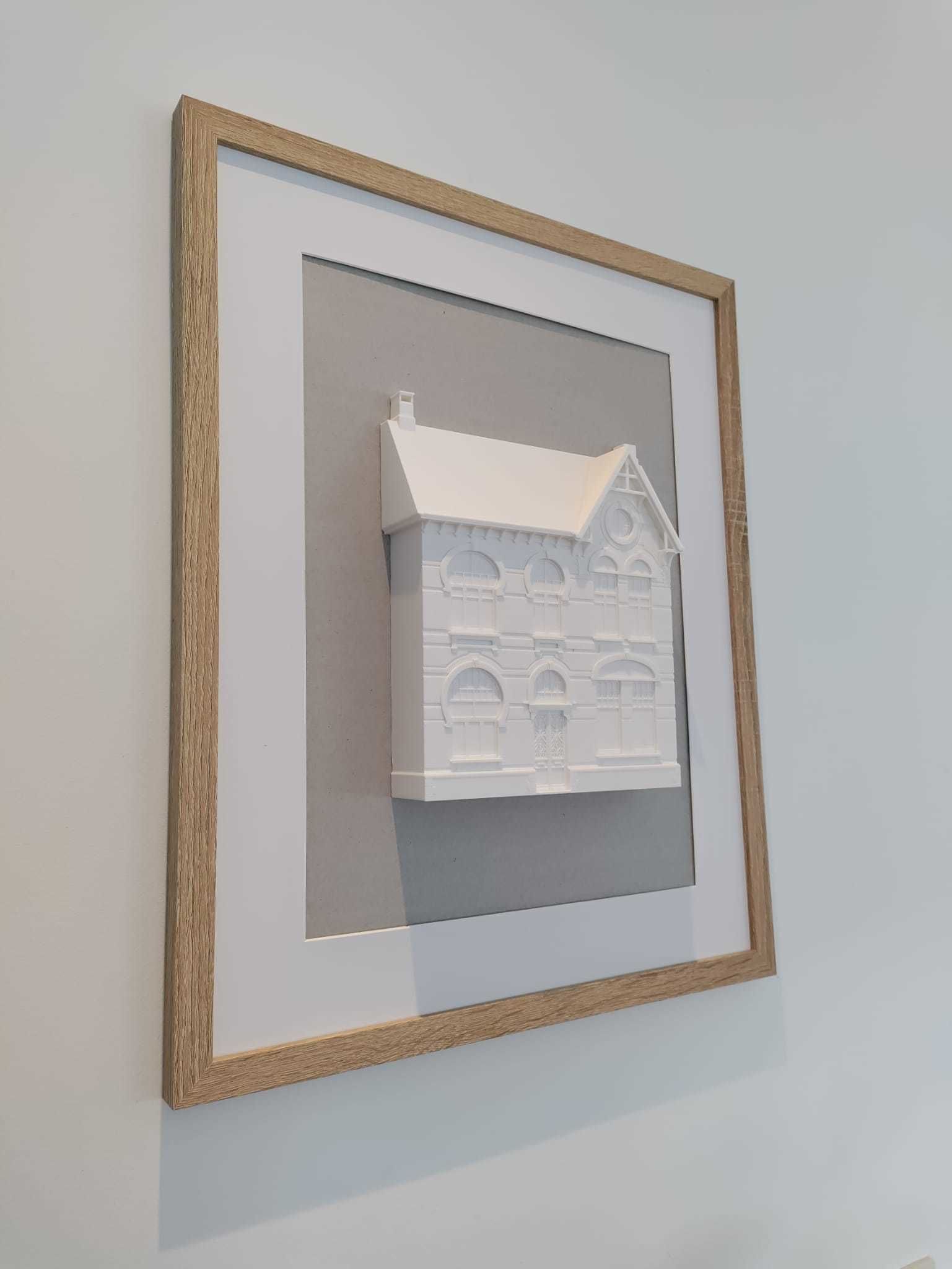 Art nouveau house - maquette 3D model 3D printable | CGTrader