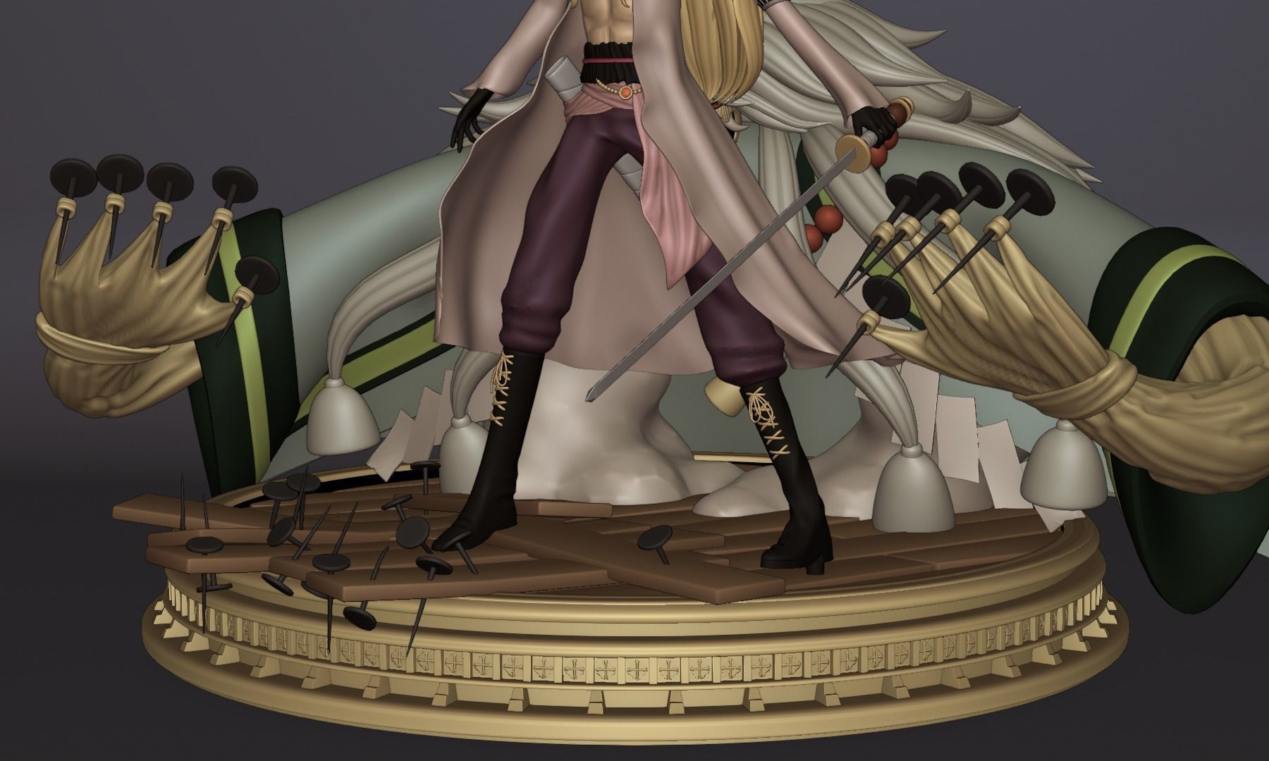 3D model BASIL HAWKINS ONE PIECE FIGURE VR / AR / low-poly | CGTrader