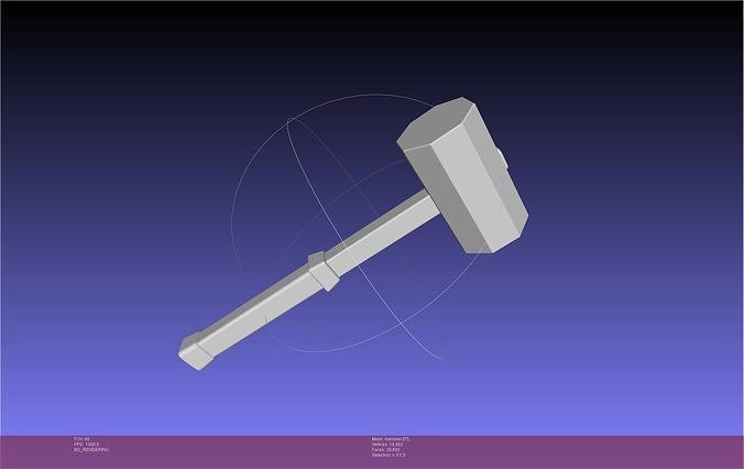 Chainsaw Man Power Small Blood Hammer 3D model 3D printable | CGTrader