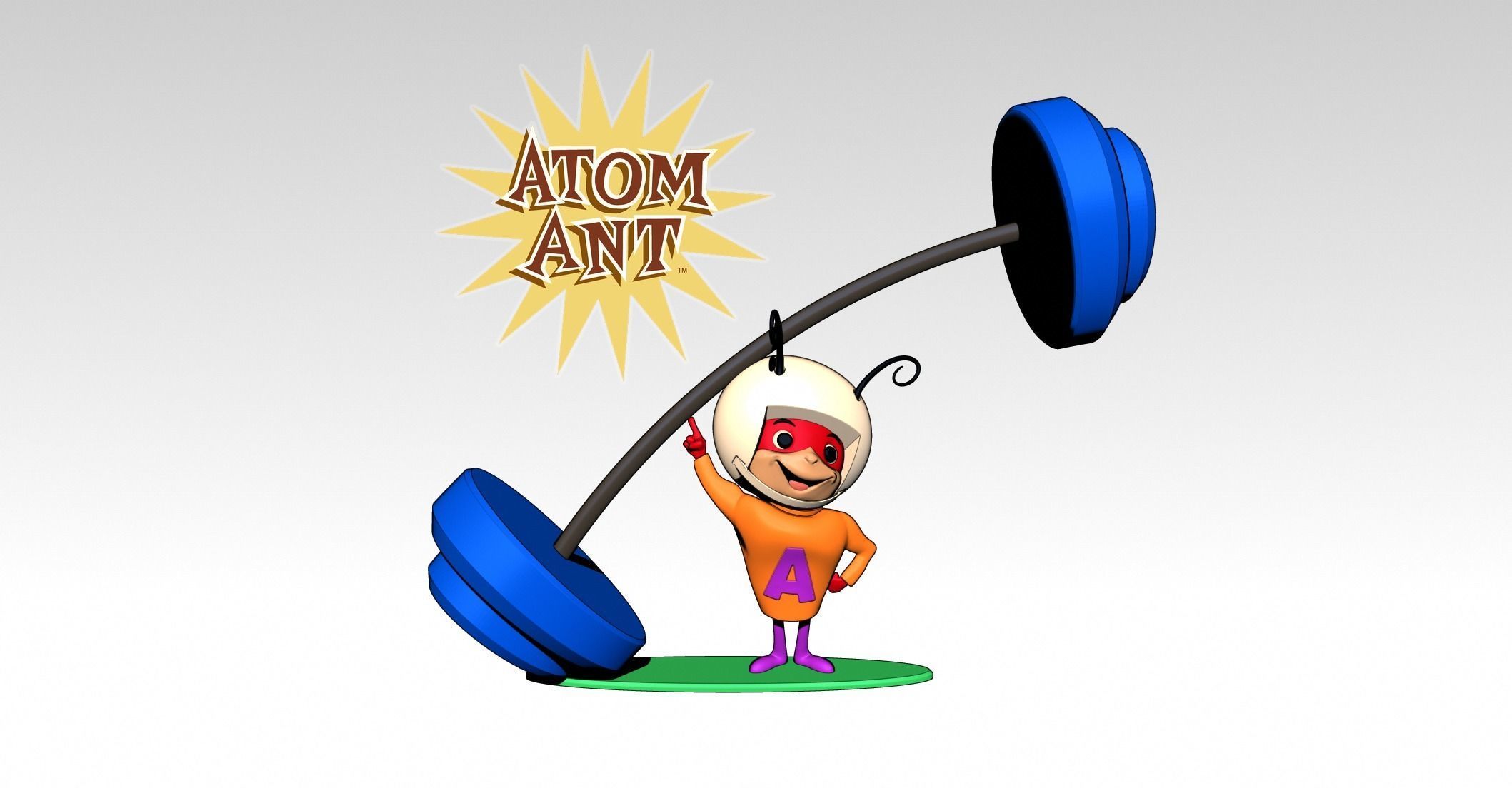 Atom Ant Formica Atomica 3D model 3D printable | CGTrader