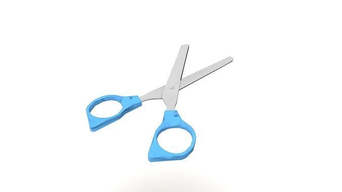 Scissors pair of free VR / AR / low-poly 3D model | CGTrader