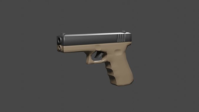 Simple Glock free 3D model | CGTrader