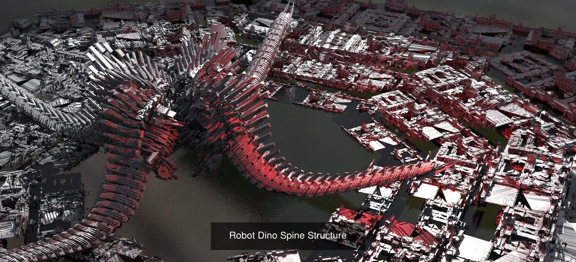 Skeleton Architecture Collection | CGTrader