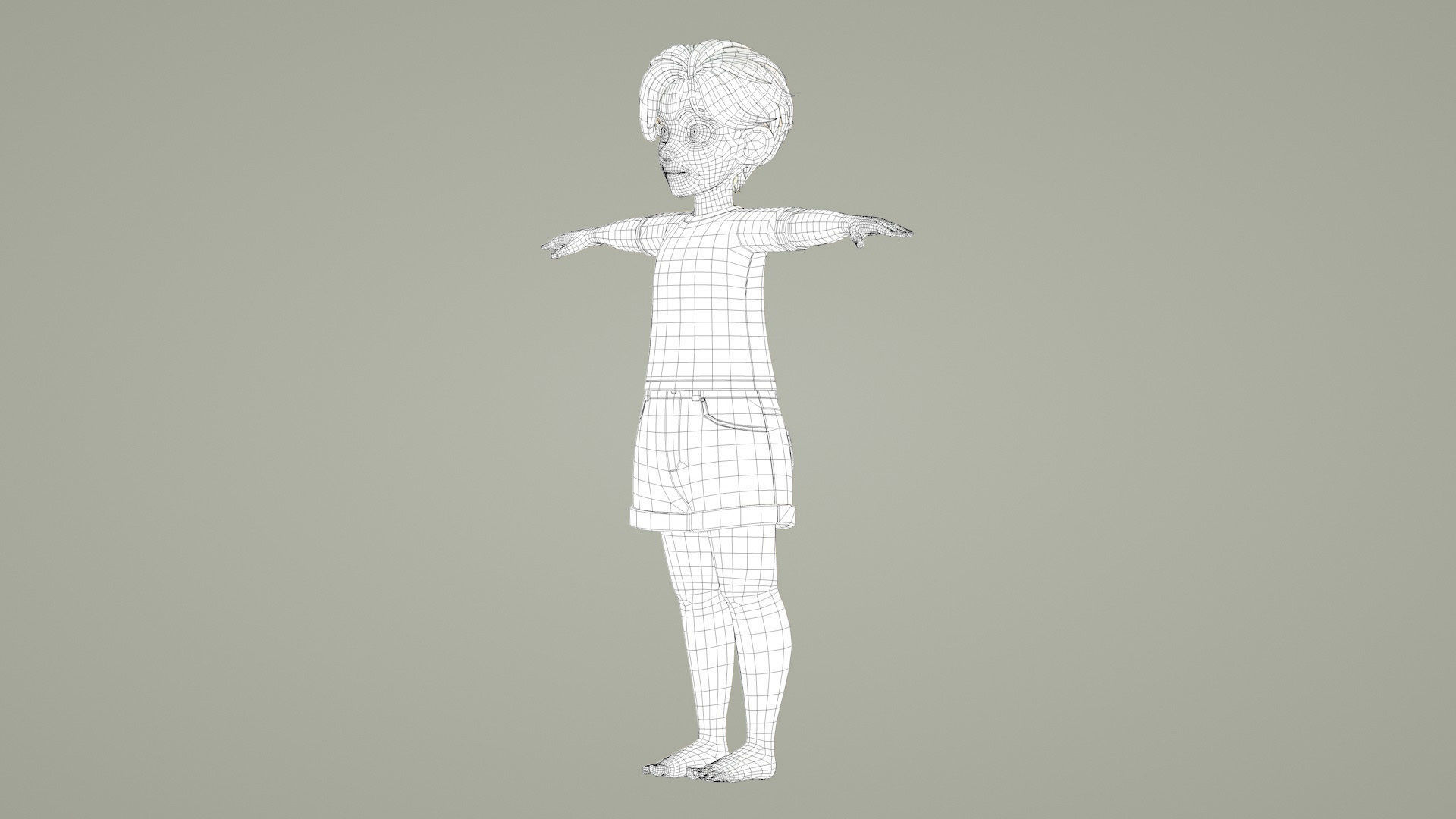 cartoon boy teenager youth kid 3D model | CGTrader