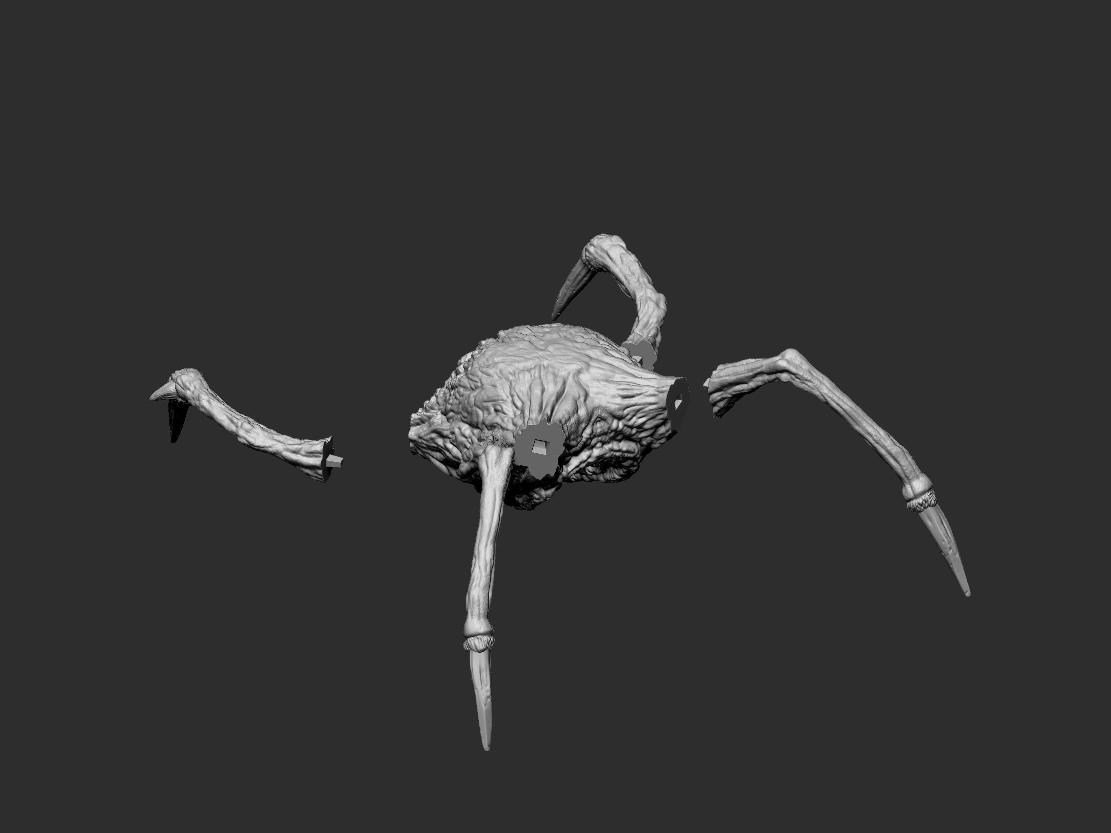 Fast Headcrab - STL 3D model 3D printable | CGTrader