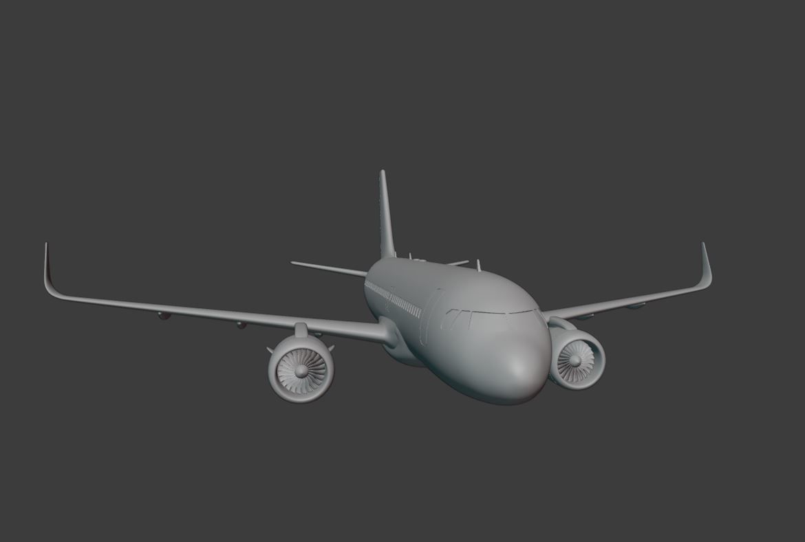 AIRBUS A320 NEO 3D model 3D printable | CGTrader