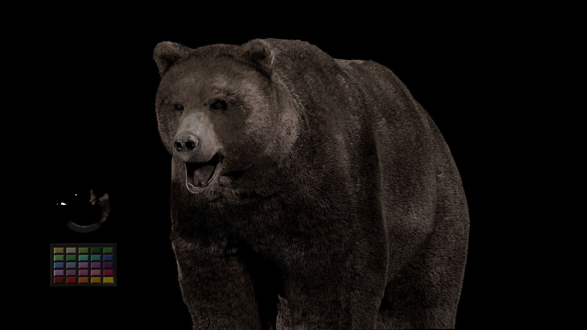 Bear - Rigged Blender 3d model 3D model rigged | CGTrader