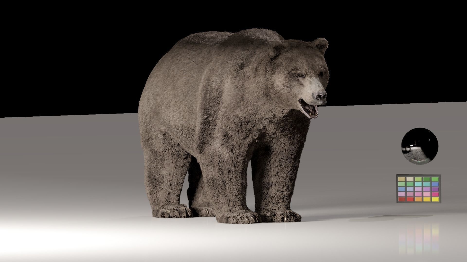 Bear - Rigged Blender 3d model 3D model rigged | CGTrader