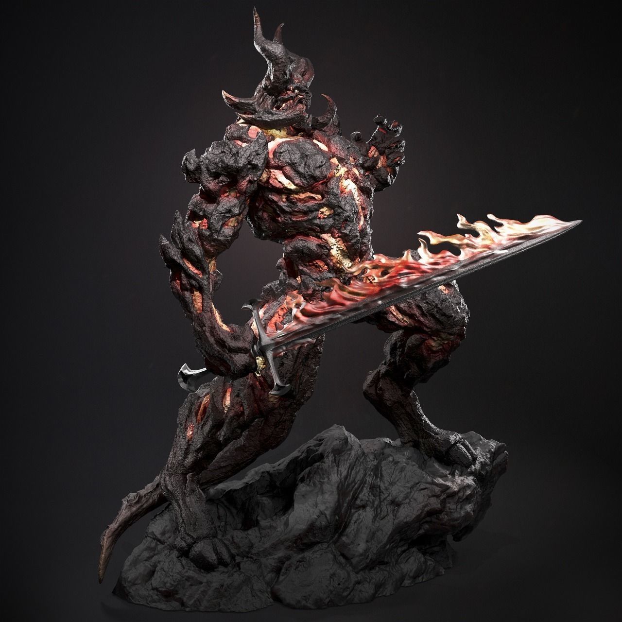 Surtur 3D Print 3D model 3D printable | CGTrader