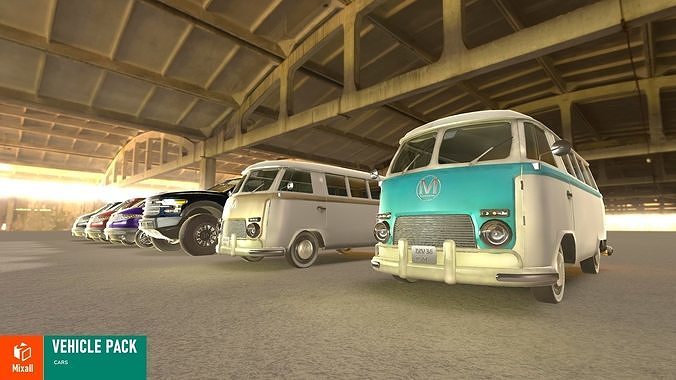 Vehicle Pack - Cars 3D model | CGTrader