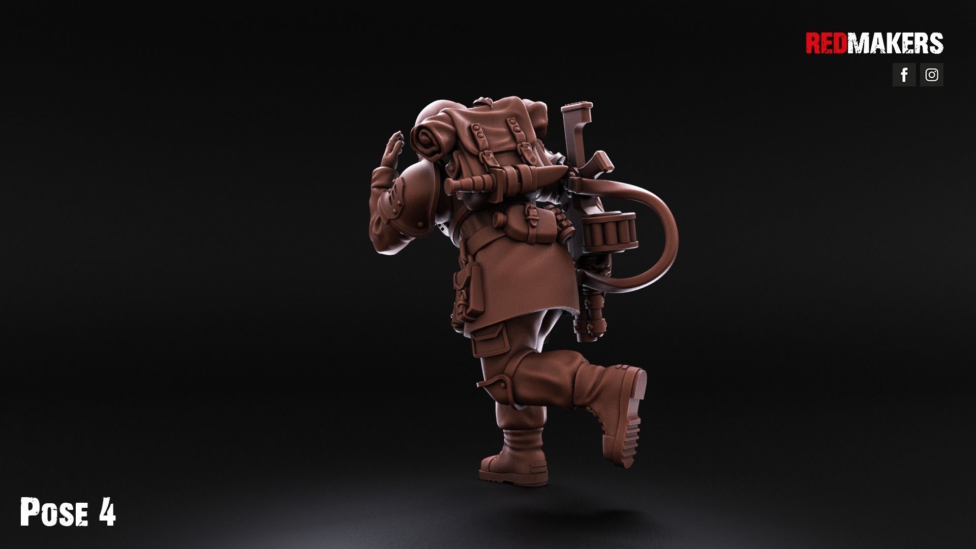 Shock Troops - Female Squad of the Imperial Force 3D model 3D printable | CGTrader