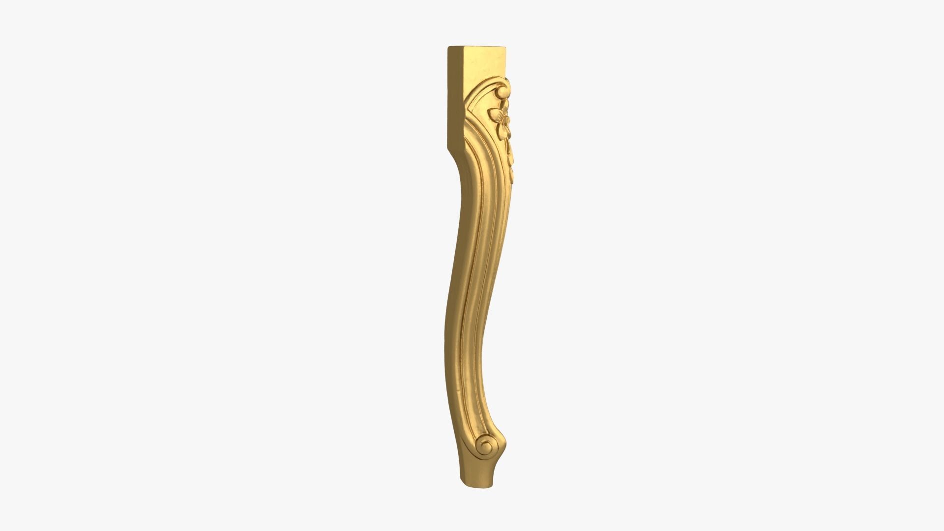 CNC table leg furniture 01 3D model 3D printable | CGTrader