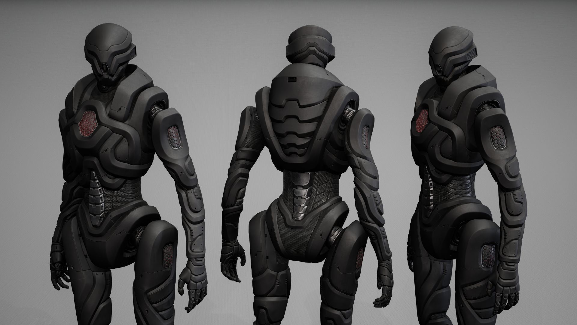 3D model Robot 6 VR / AR / low-poly rigged | CGTrader